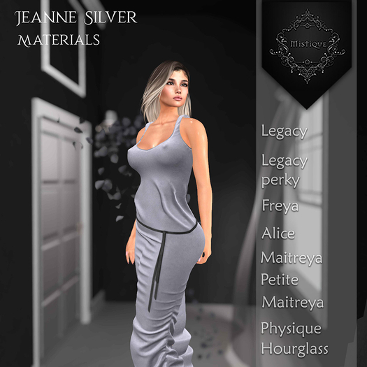 Second Life Marketplace - **Mistique** Jeanne Silver {wear me and click ...